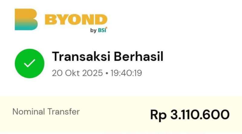 Transfer via BI Fast BSI, Keterangan Berhasil - Saldo Terpotong, Namun Dana Tidak Masuk di ...