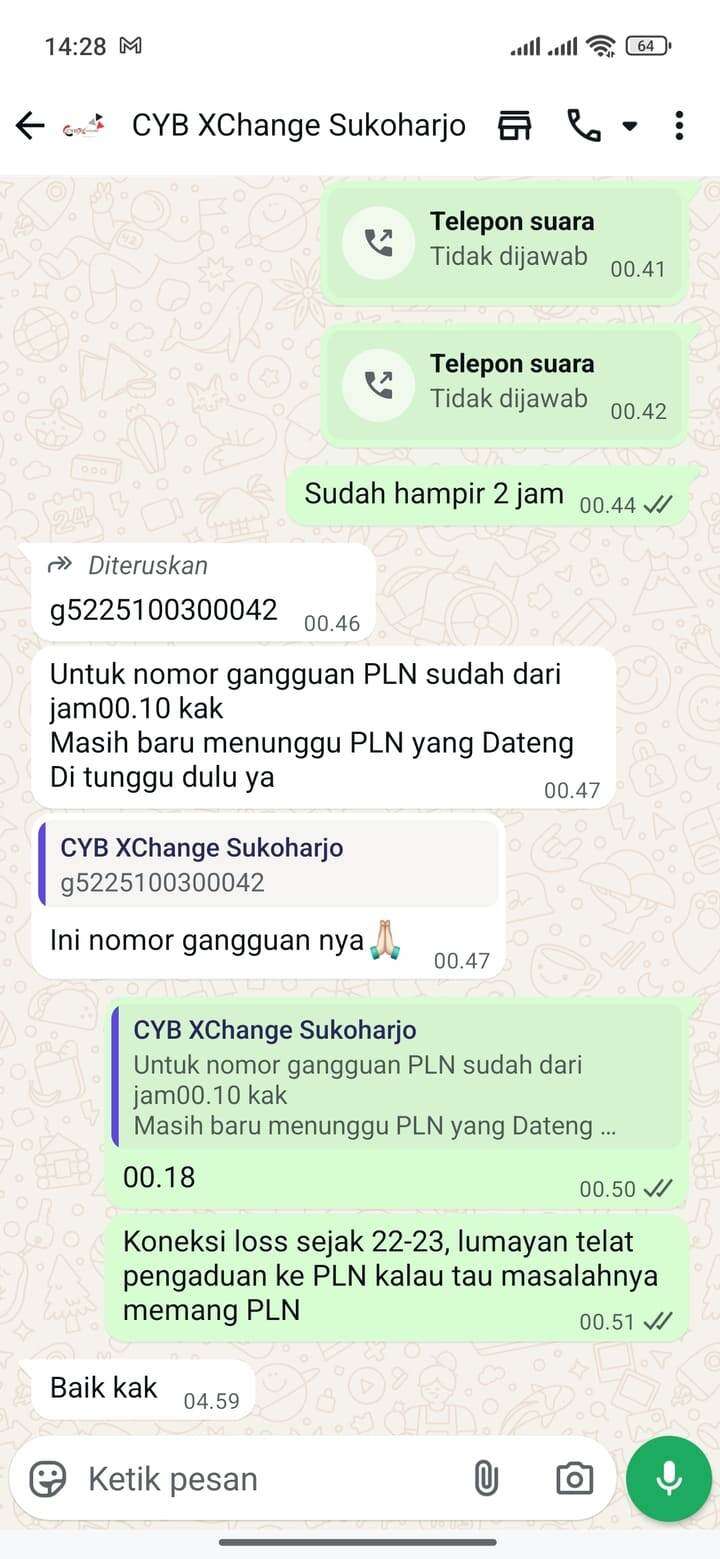 Provider Internet CYB Media Merugikan Konsumen dan Arogan