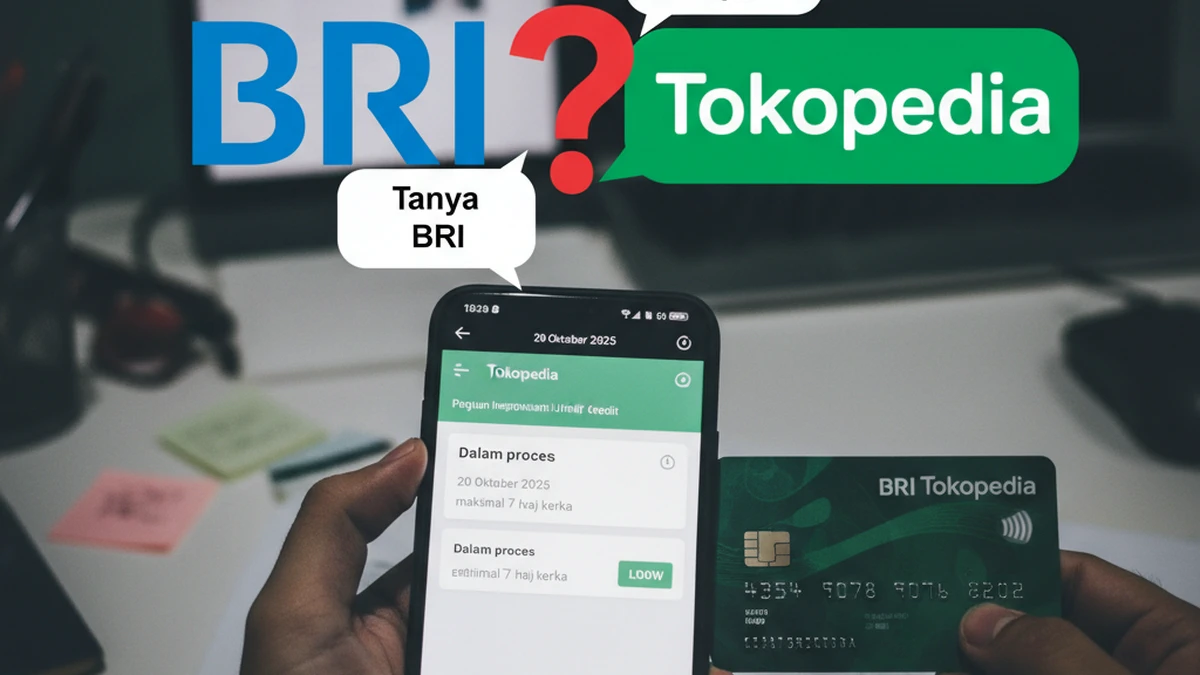 Ketidakjelasan Proses Naik Limit Kartu Kredit BRI Tokopedia Card