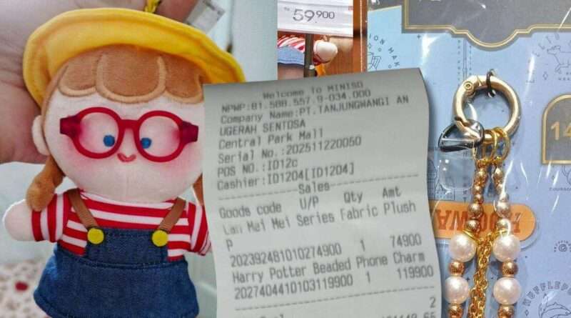 Perbedaan Harga yang Tertera pada Etalase dan Harga di Nota Miniso ...