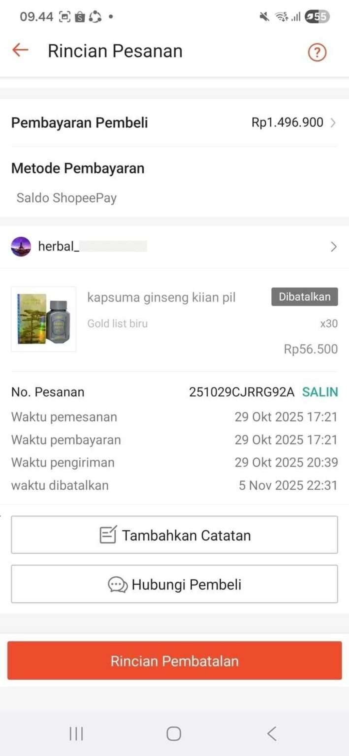 Paket Shopee Tertahan di Gudang Surabaya hingga Pesanan Dibatalkan Otomatis