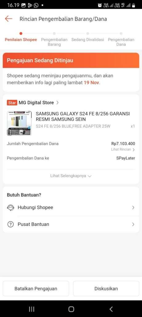 Ditipu Seller di Shopee, Beli Samsung S24 FE yang Diterima Paket Isi ...