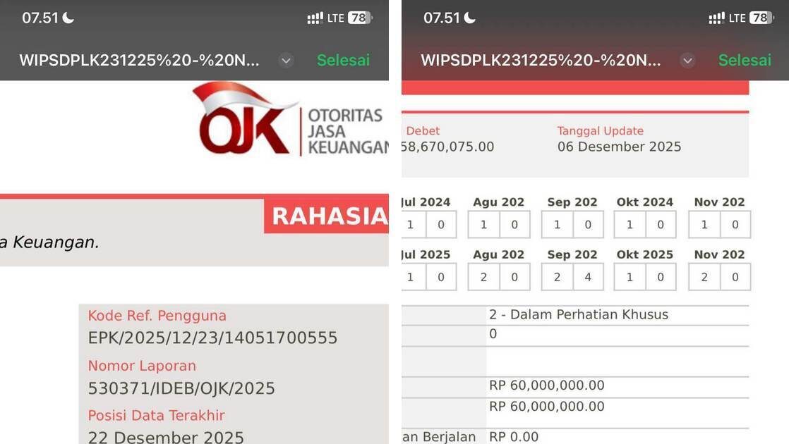 BRI Lalai dalam Pengubahan SLIK OJK