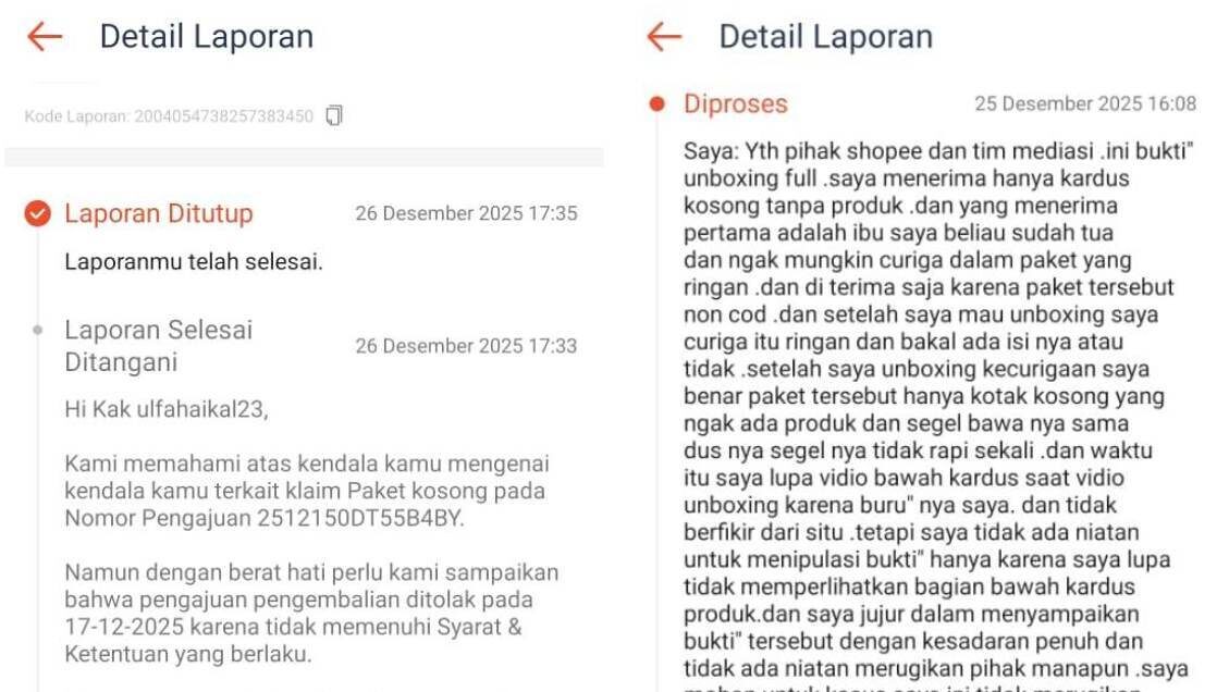 Shopee Tidak Sesuai dengan Klaim yang Menyatakan Akan Melindungi ...