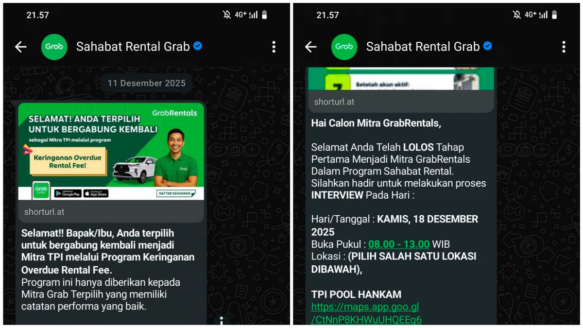 Proses Rejoin Grab Tidak Transparan, Meski Sudah Interview dan Survey