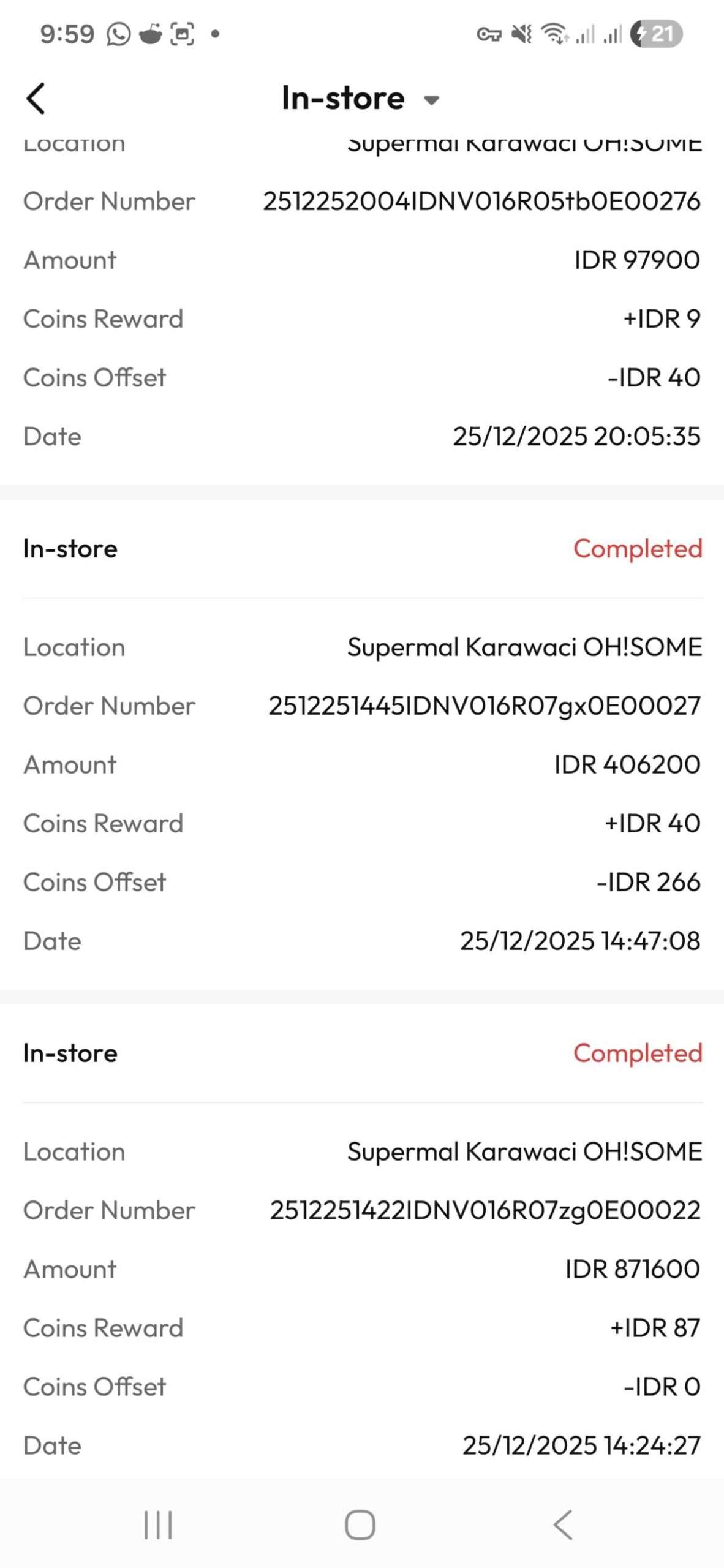 Pengalaman Buruk Belanja di OH!SOME