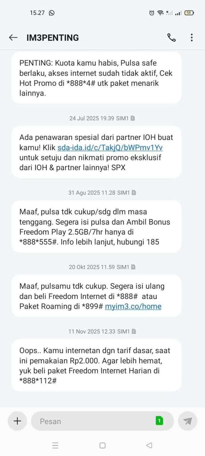 Reaktivasi SIM Card Indosat yang Sudah Hangus, Malah Diminta Jadi ...
