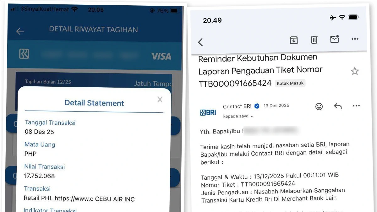 Sanggahan Transaksi Rp17,7 Juta di Tokopedia Card yang Tidak Ada ...