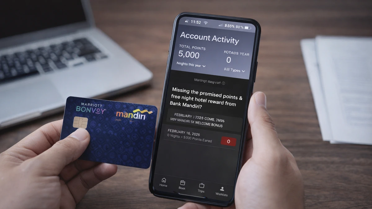 Bonus Poin dan Free Night Program Mandiri – Marriott Bonvoy Belum Diterima