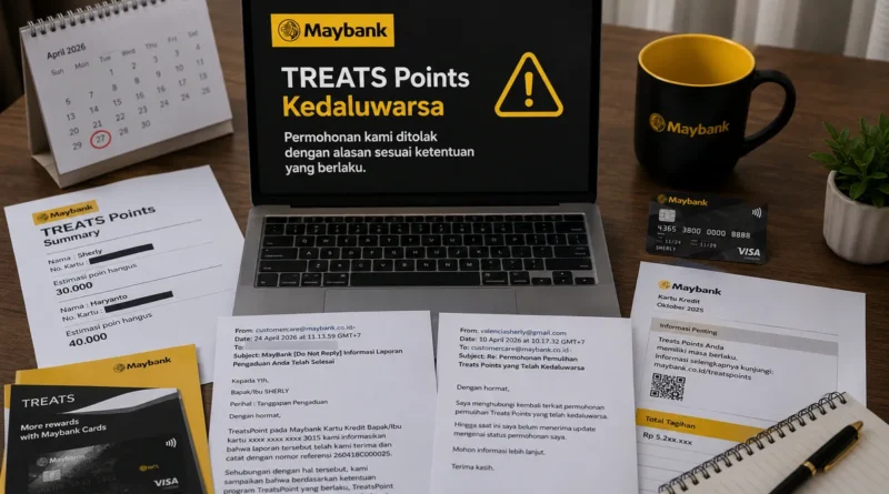 70 Ribu Maybank TREATS Points Hangus Tanpa Pemberitahuan yang Jelas ...