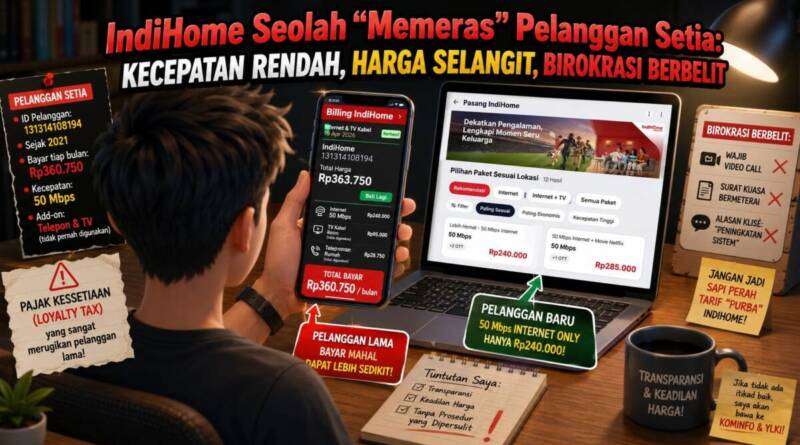 Keluhan Pelanggan Lama IndiHome: Kecepatan Rendah, Harga Selangit, Kena ...