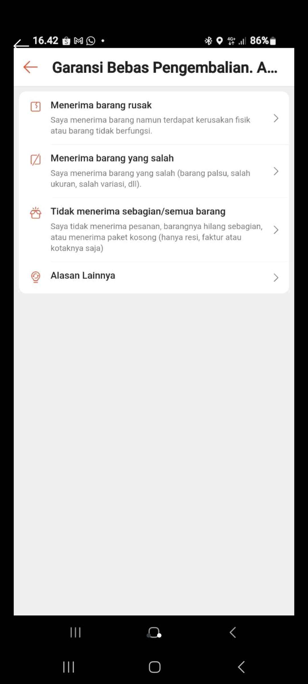 Paket Kosong, Dana Rp 445.000 Tidak Bisa Dikembalikan oleh Shopee