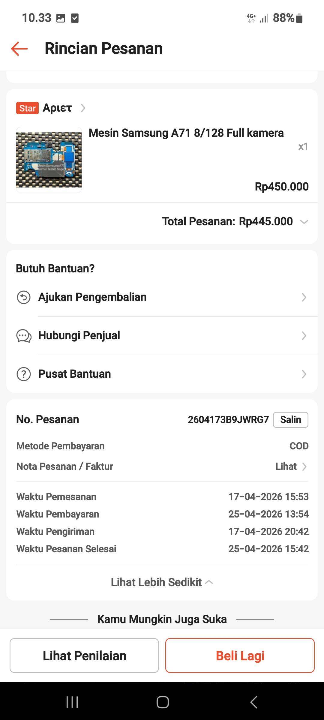 Paket Kosong, Dana Rp 445.000 Tidak Bisa Dikembalikan oleh Shopee