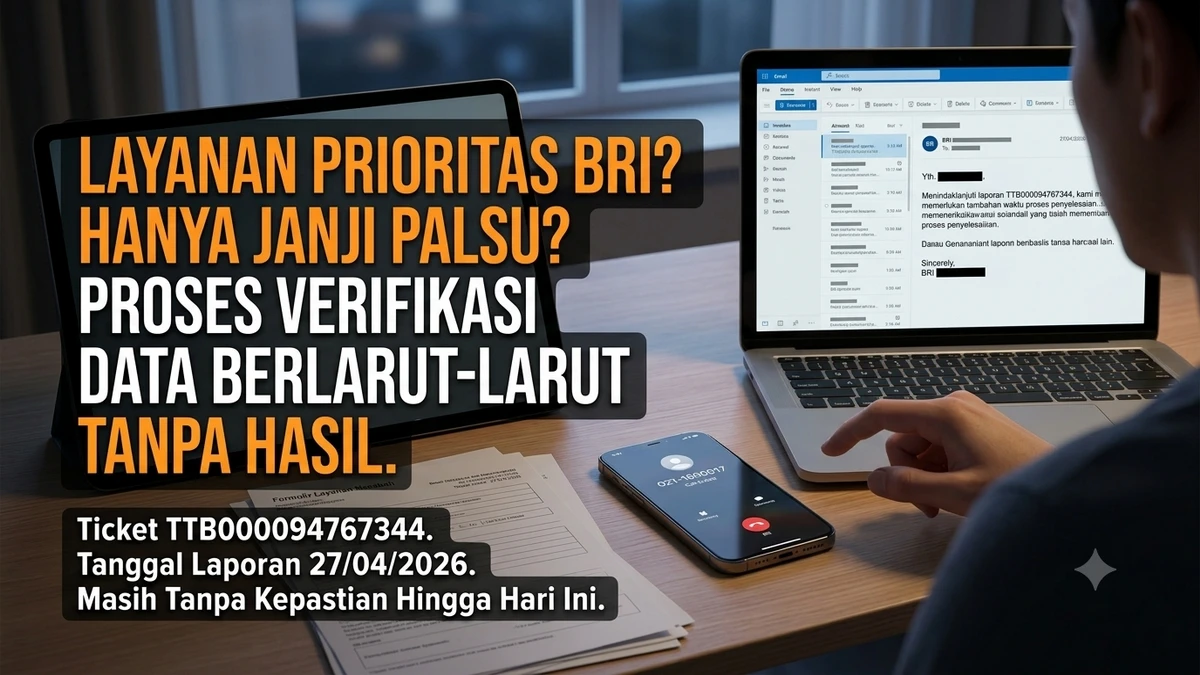 Bank BRI Membuat Saya Menunggu Lebih dari 38 Hari Hanya untuk Ganti ...